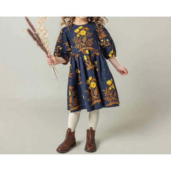 Pink Chicken | Dresses | New Pink Chicken Girls Brooke Dress In Navy ...